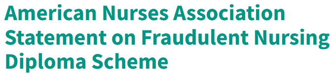 OPERATION NIGHTINGALE FRAUD SCHEME ALERT: The Diploma Mill Filling ...