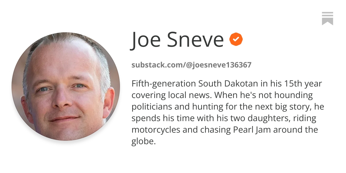 Joe Sneve | Substack