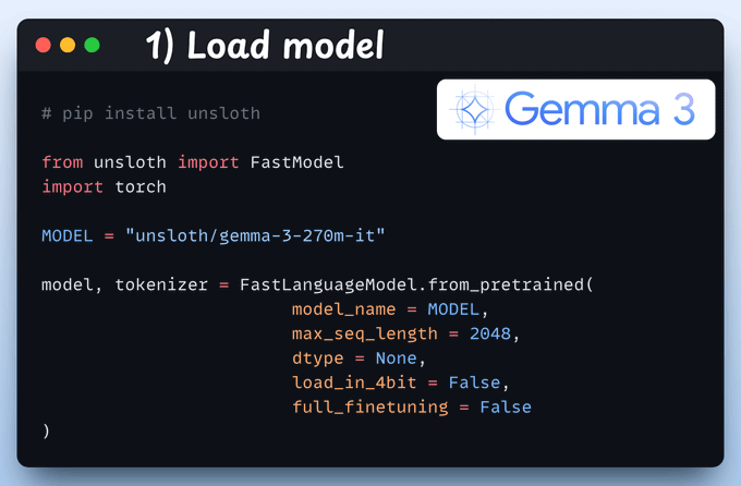 Fine-tuning Gemma 3 270M Locally - by Avi Chawla