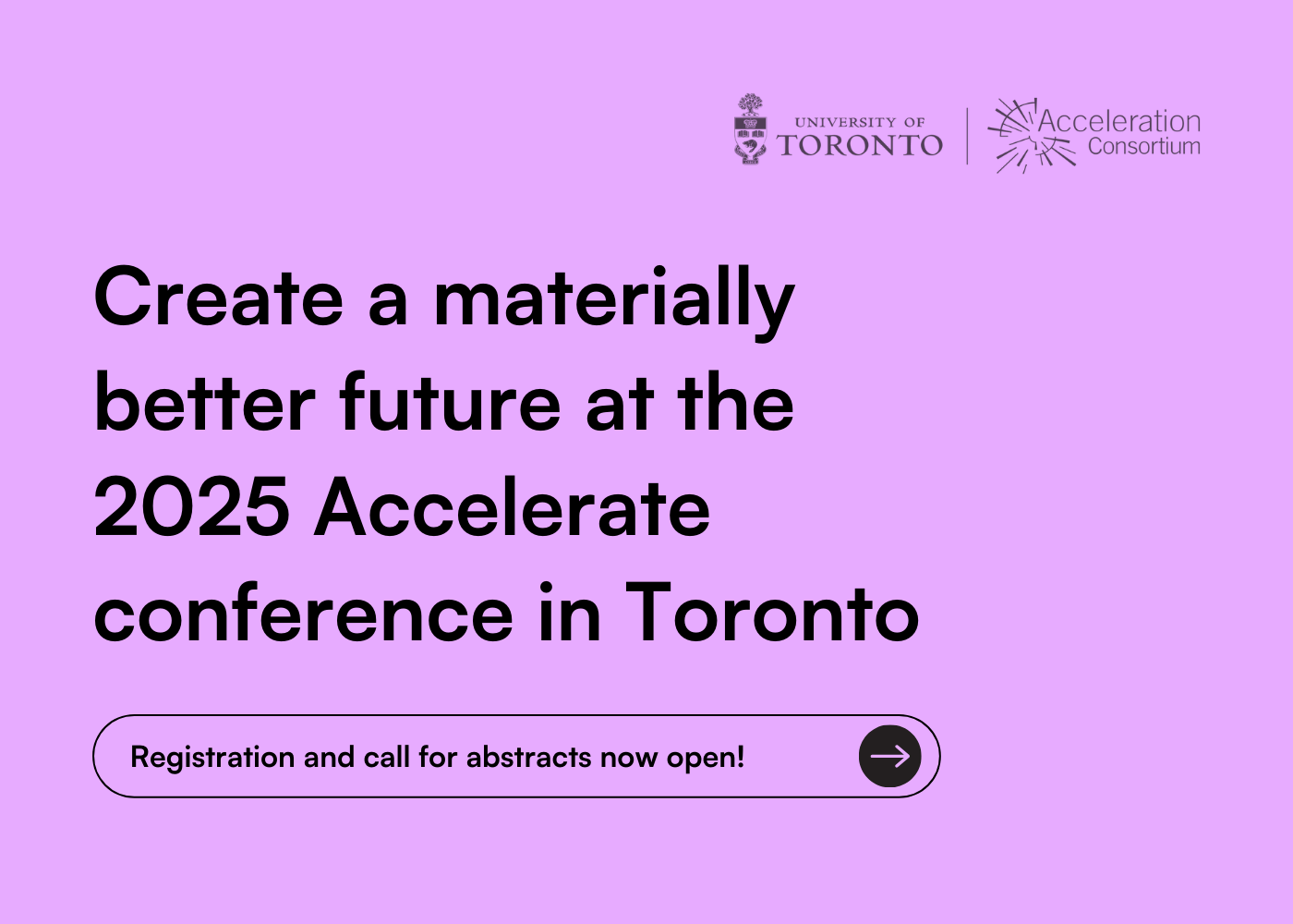 Aug 11–14: Register for the 2025 Accelerate conference in Toronto