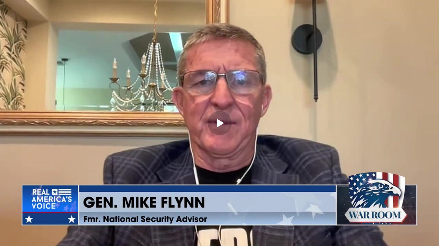 General Mike Flynn Warns Americans & President Trump: "A Colour ...