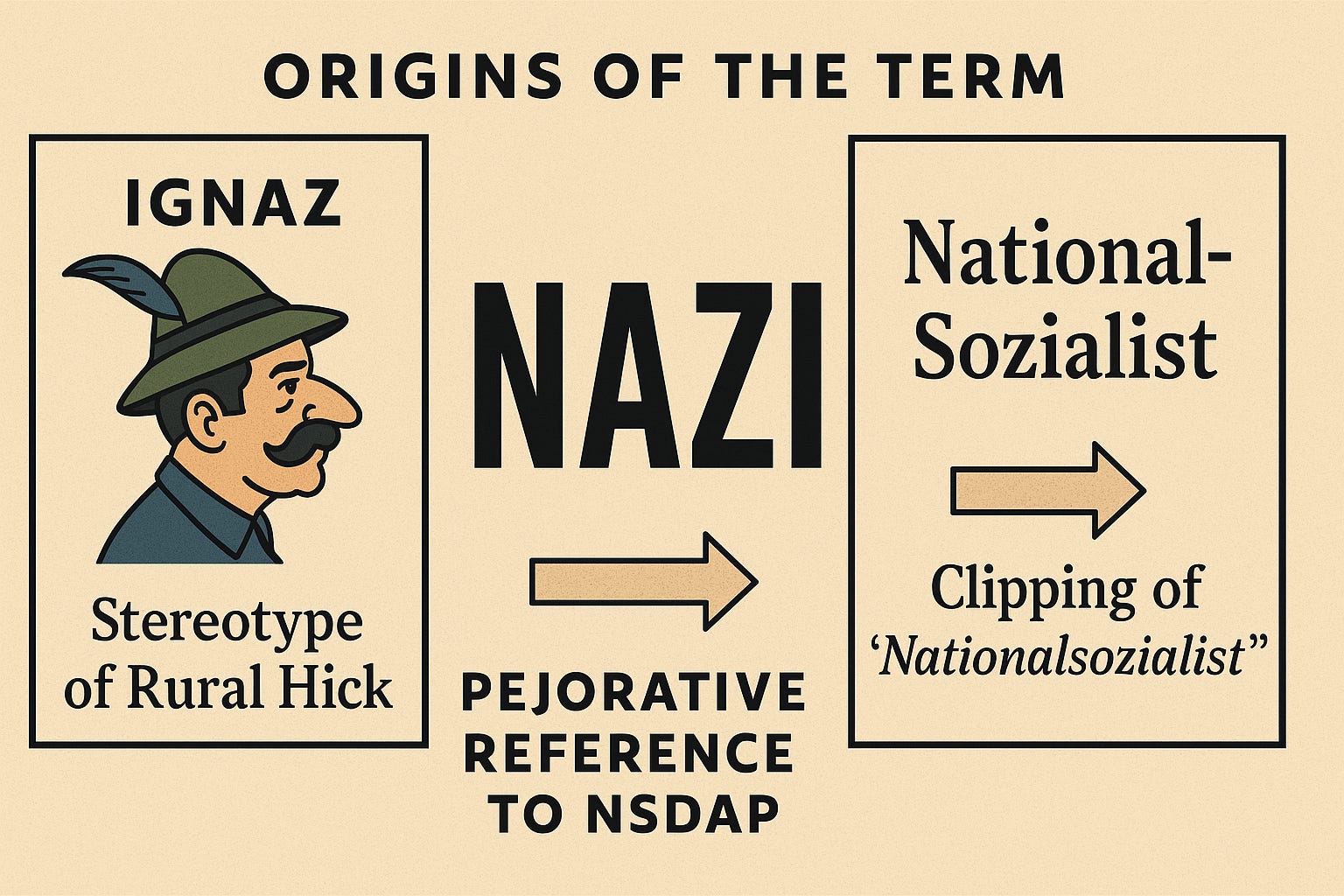 The Word That Terrifies Them: Why “Nazi” Isn’t Their Acronym, and Never Was