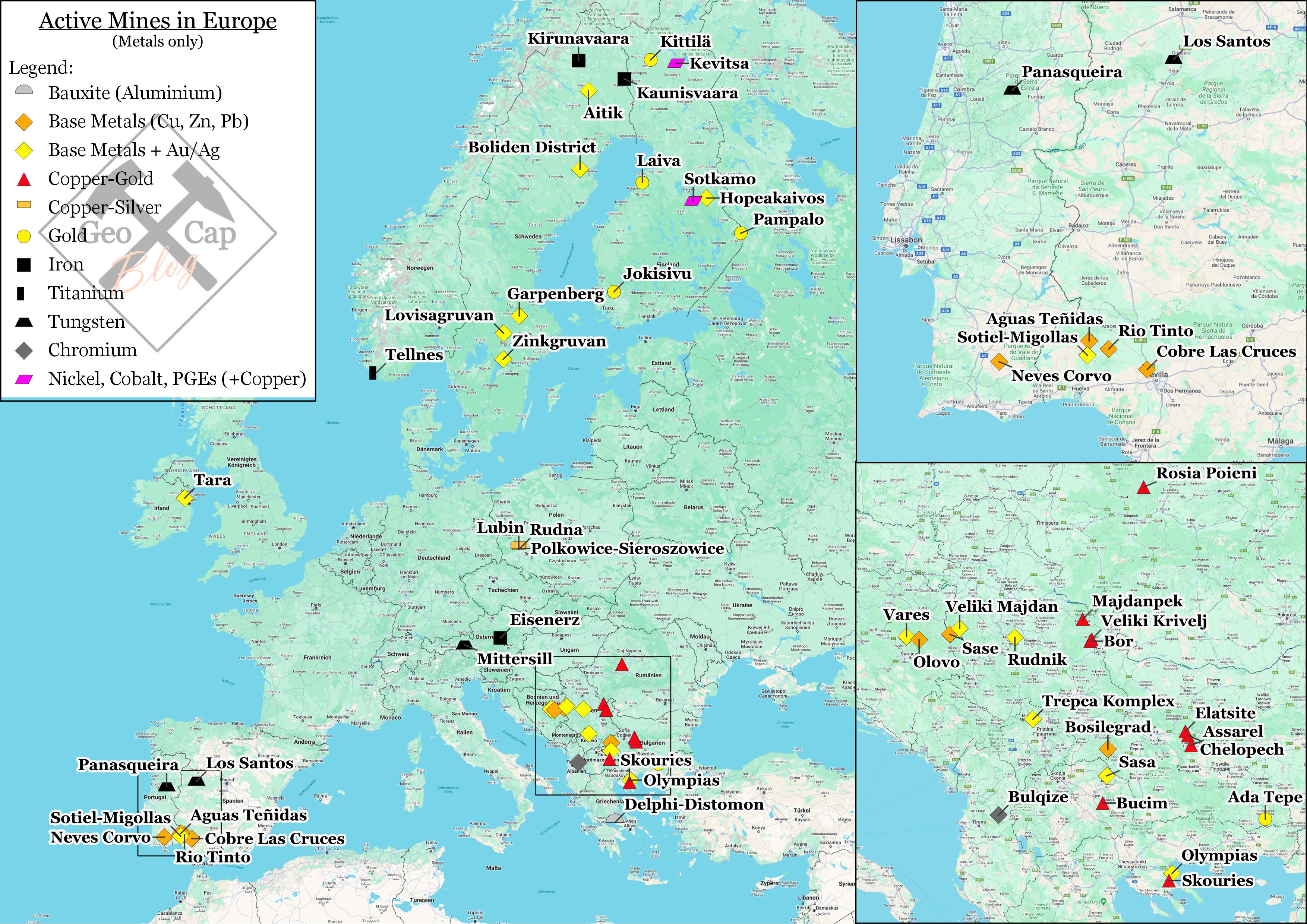 Mining in Europe - An overview - Geocap Blog