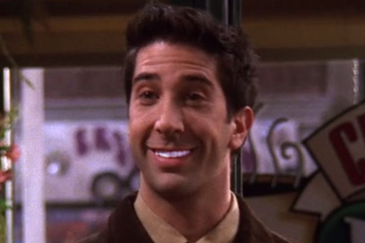ross geller teeth gap