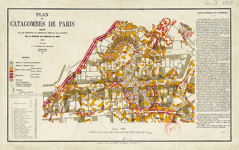 The mines and catacombs of Paris - by Miguel García Álvarez