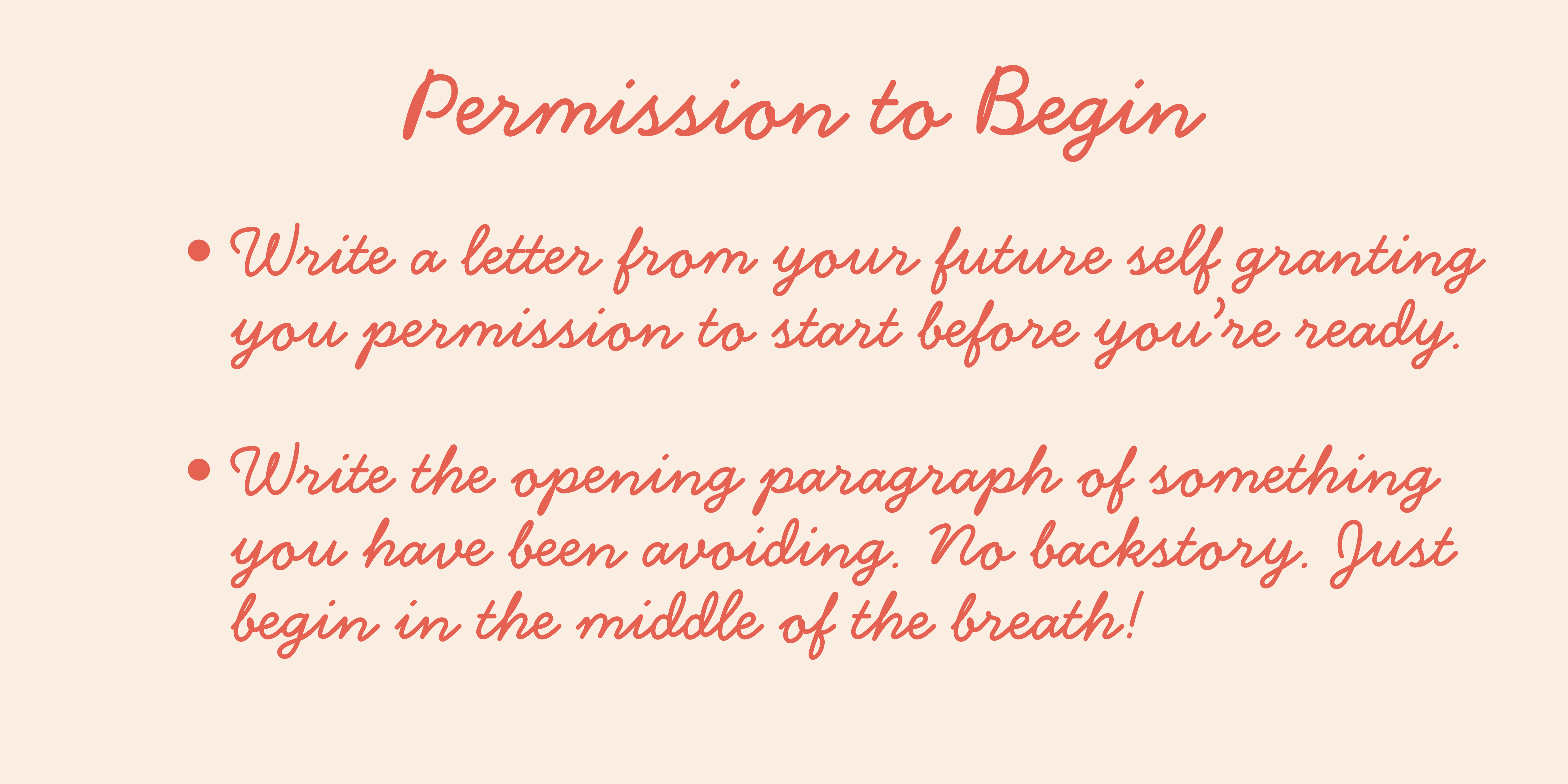 002: Let Yourself Write - by Glory Edim