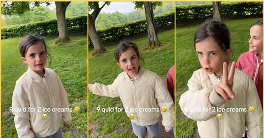 The Shock of 9 Quid Ice Cream - by Jadrian Wooten