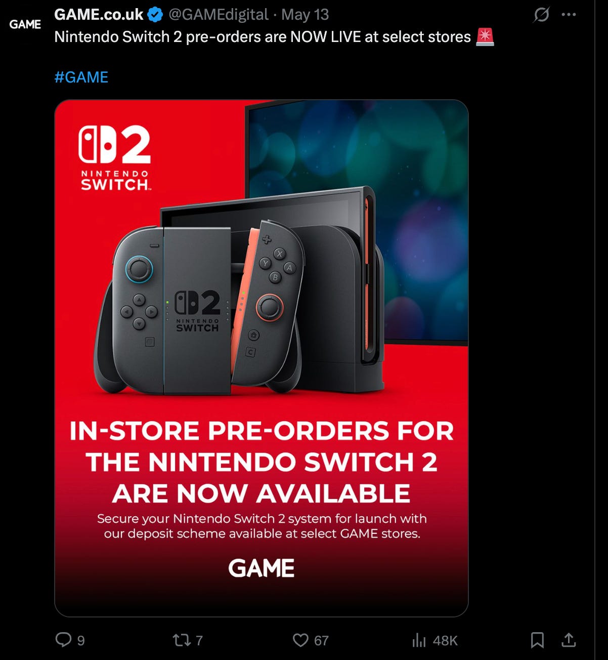 Nintendo Switch 2 pre-order update: more UK stock arrives, but what ...