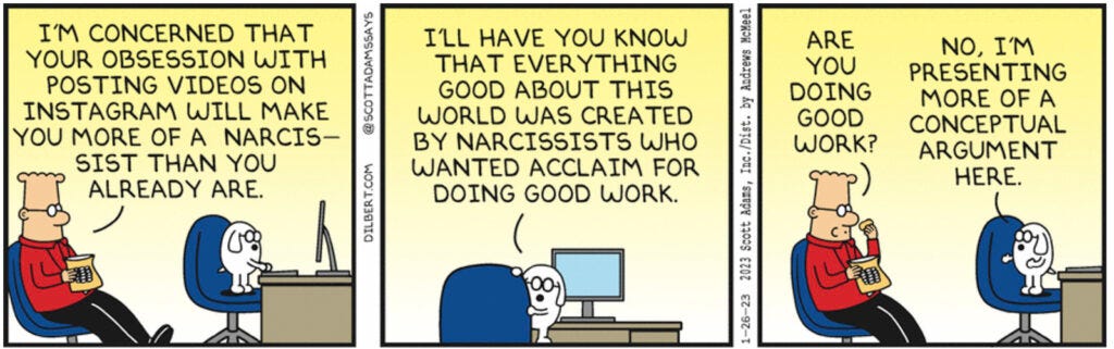 Anne Kennedy on Minnesota, RIP Dilbert creator, on the Existence of ...
