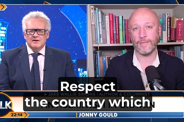 Jake Wallis Simons | Substack