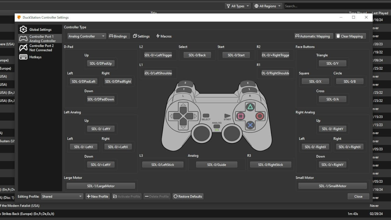 How to use and set up the Duckstation PlayStation emulator