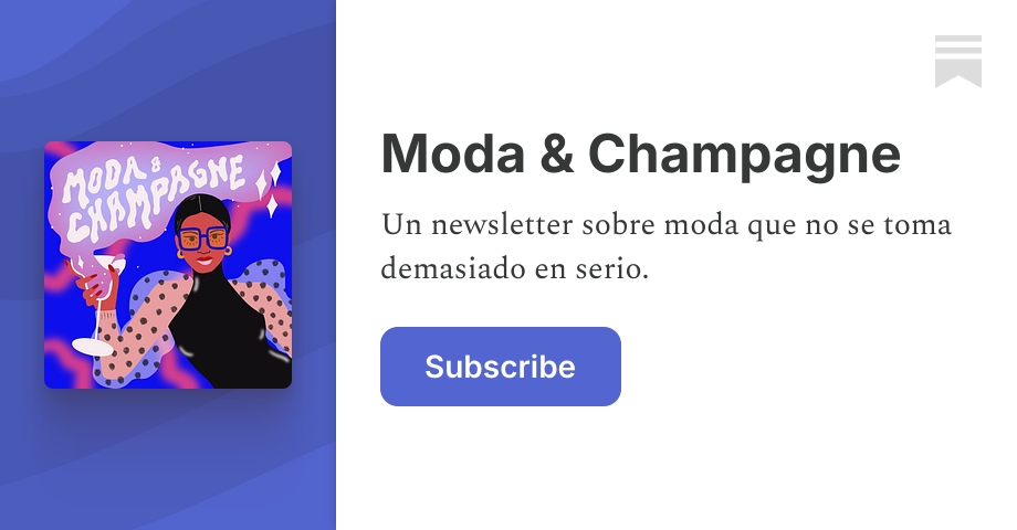 Moda & Champagne | Revista Pola | Substack