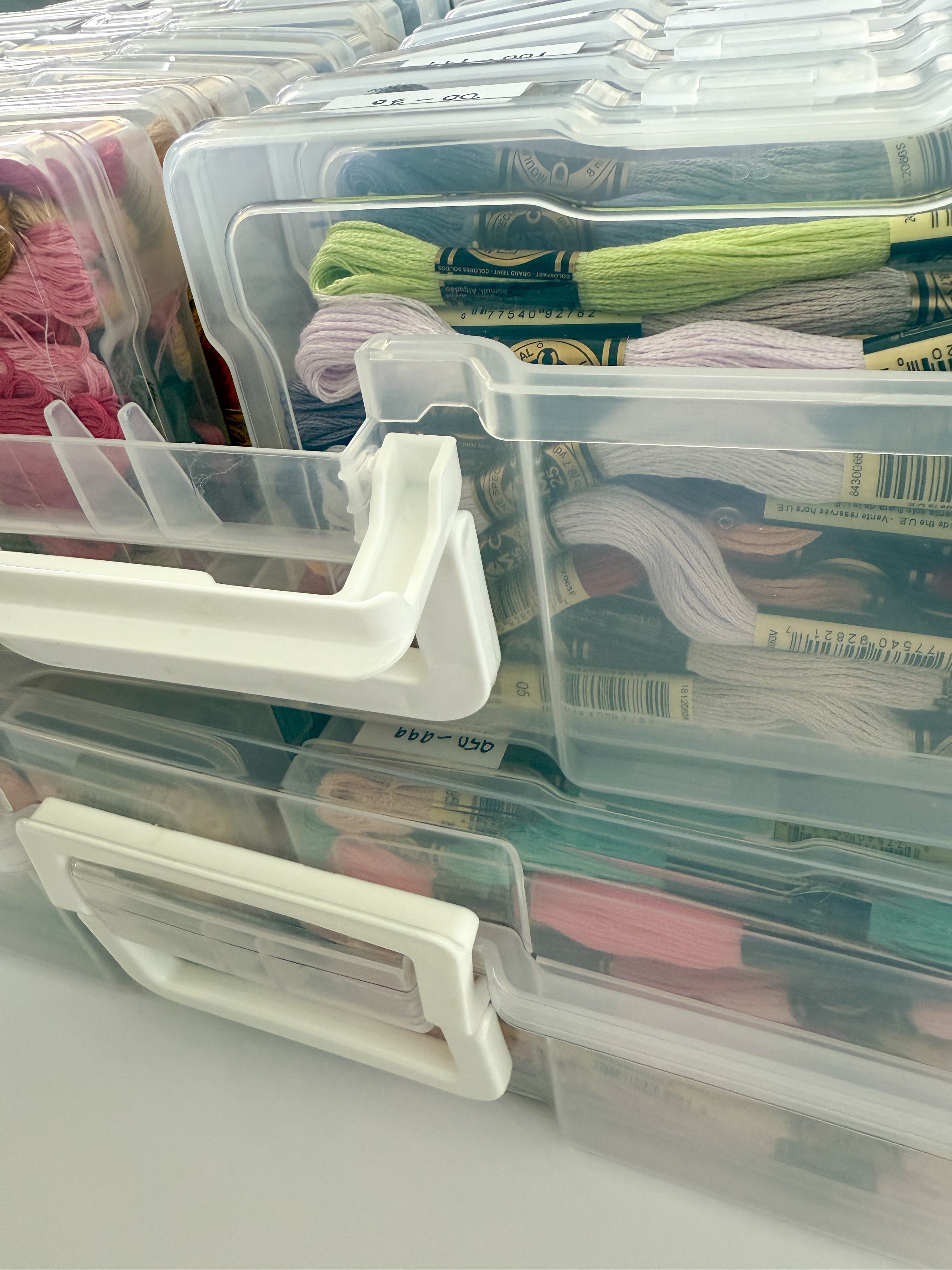 How I Organize My Embroidery Floss Collection