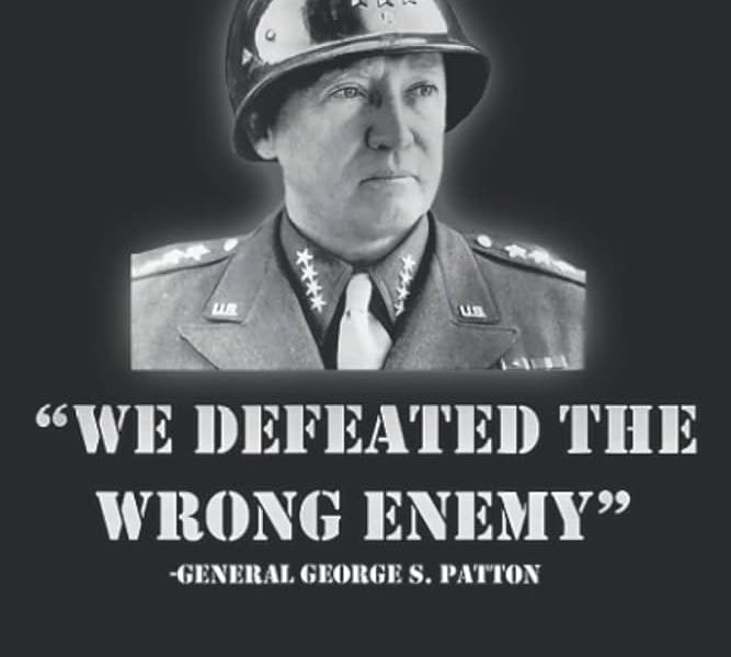 General Patton hat nach seiner Einsicht nicht mehr lange gelebt