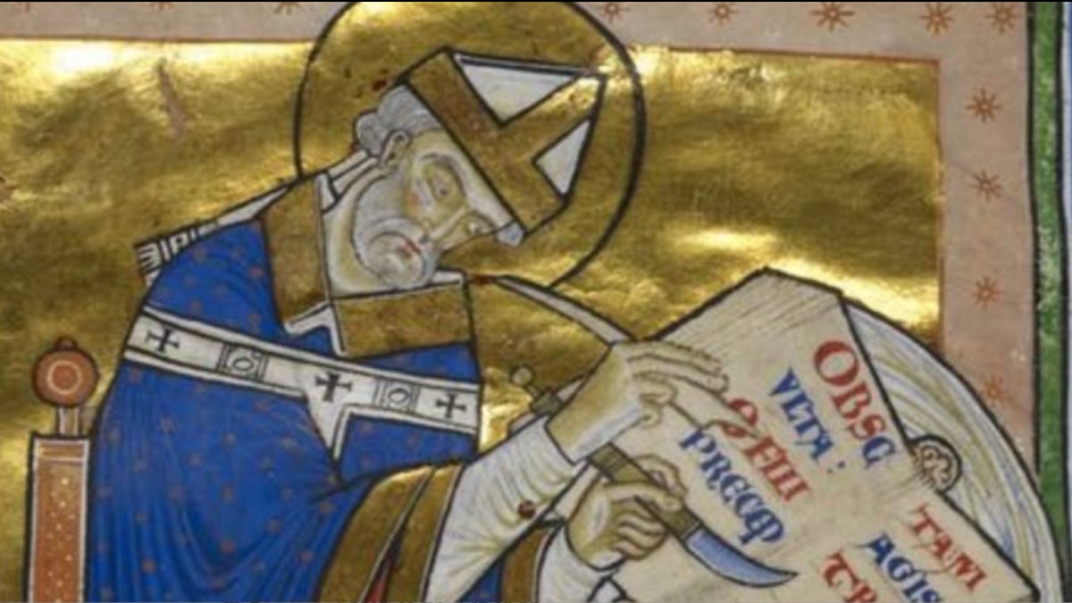 The 'Confessio' of St Patrick. (385-461)