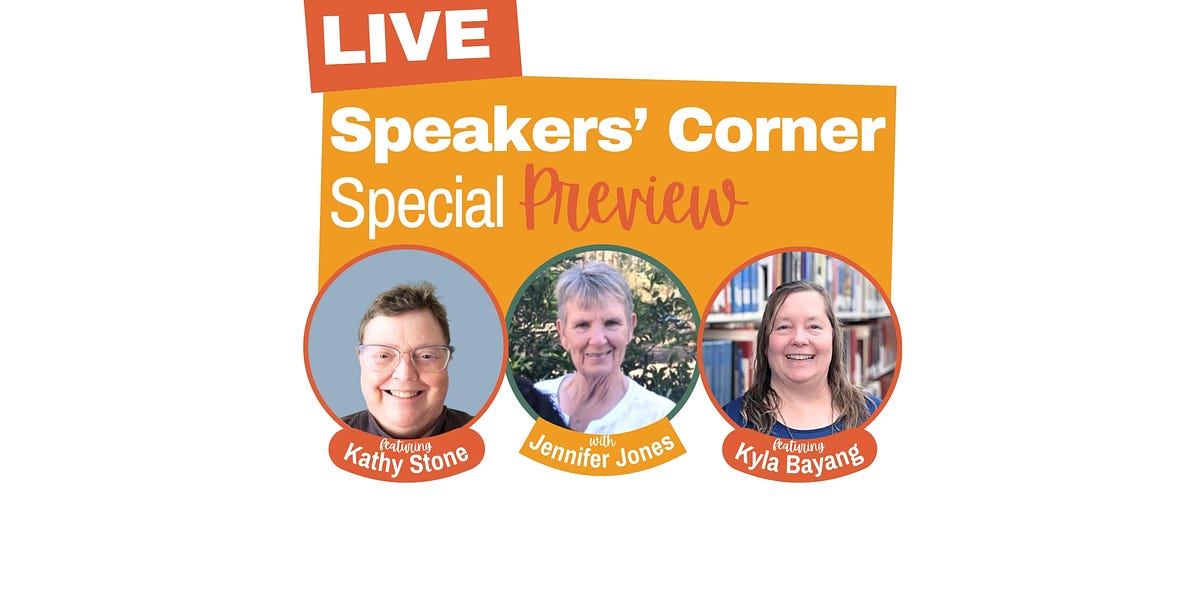 Projectkin Live: Speakers’ Corner Preview with Guests Kathy Stone and ...
