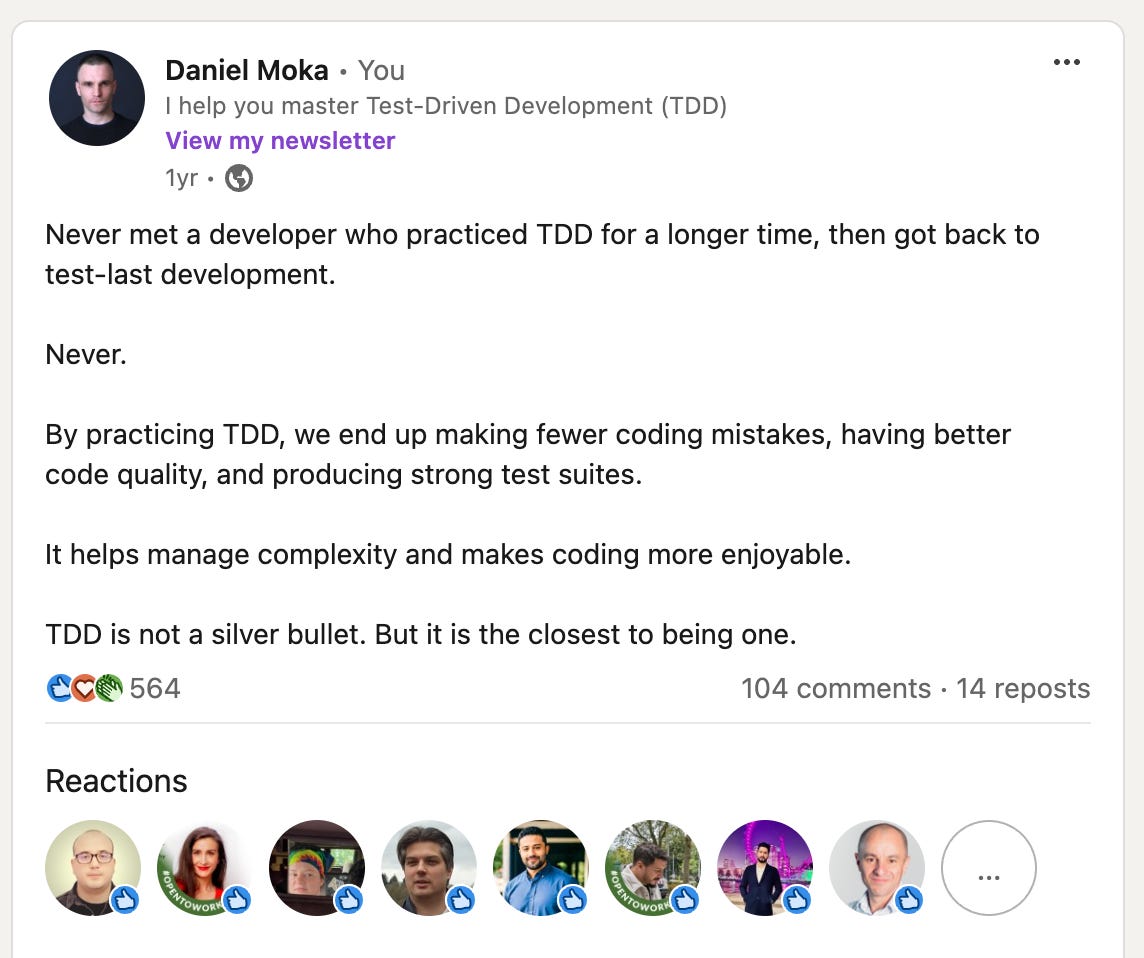 The Complete Guide to Get Started with TDD - by Daniel Moka