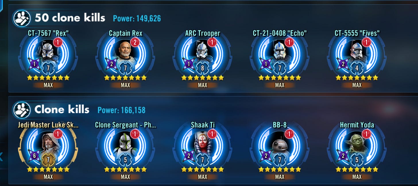Conquest Feats and Team Building: SM-33