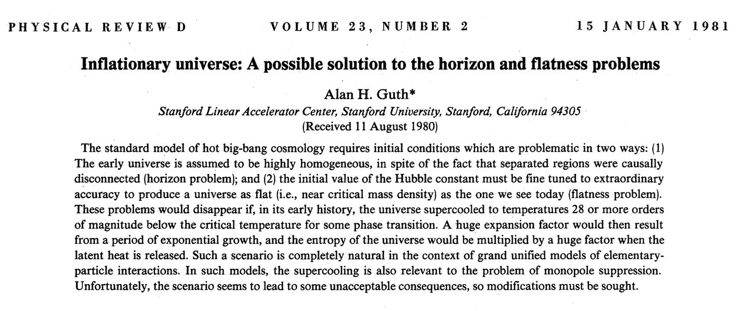 Cosmic Inflation - Scott Dodelson