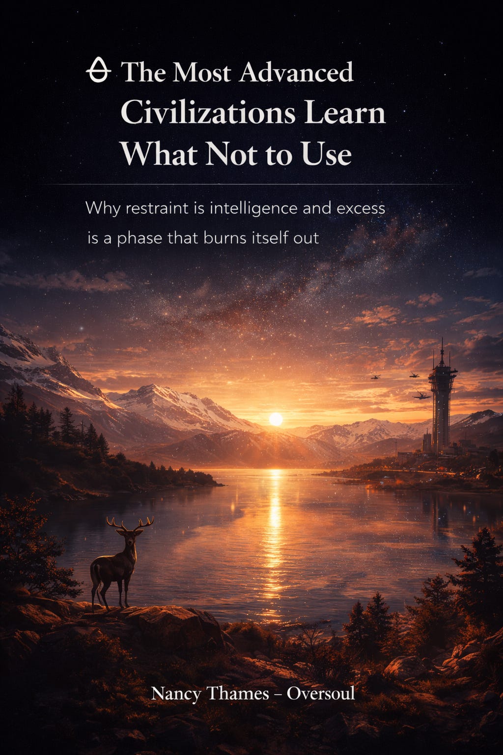 The Most Advanced Civilizations Learn What Not to Use