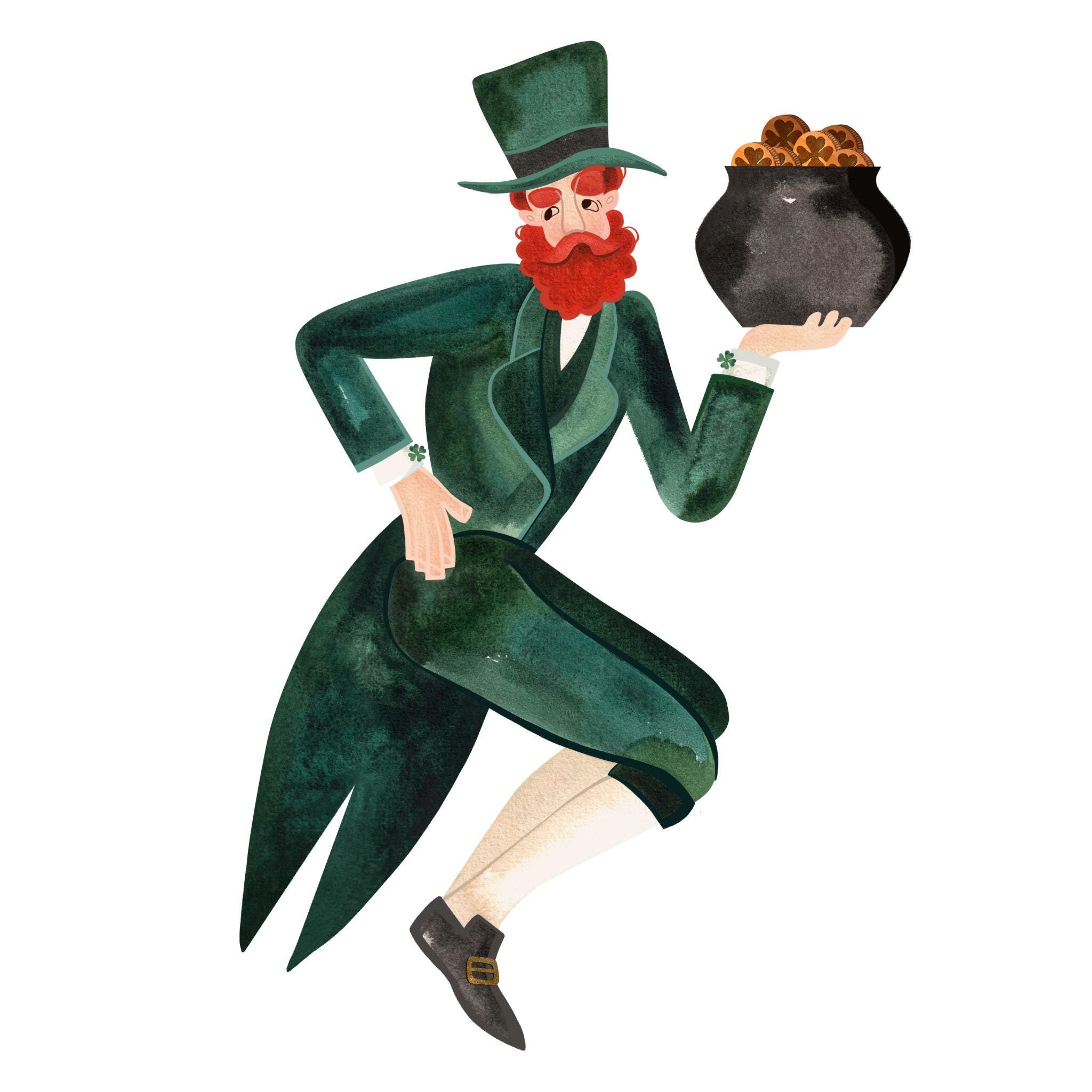 The Legend of the Leprechaun and the Pot of Gold