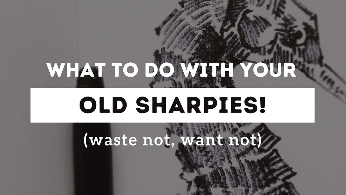 animals with sharpies