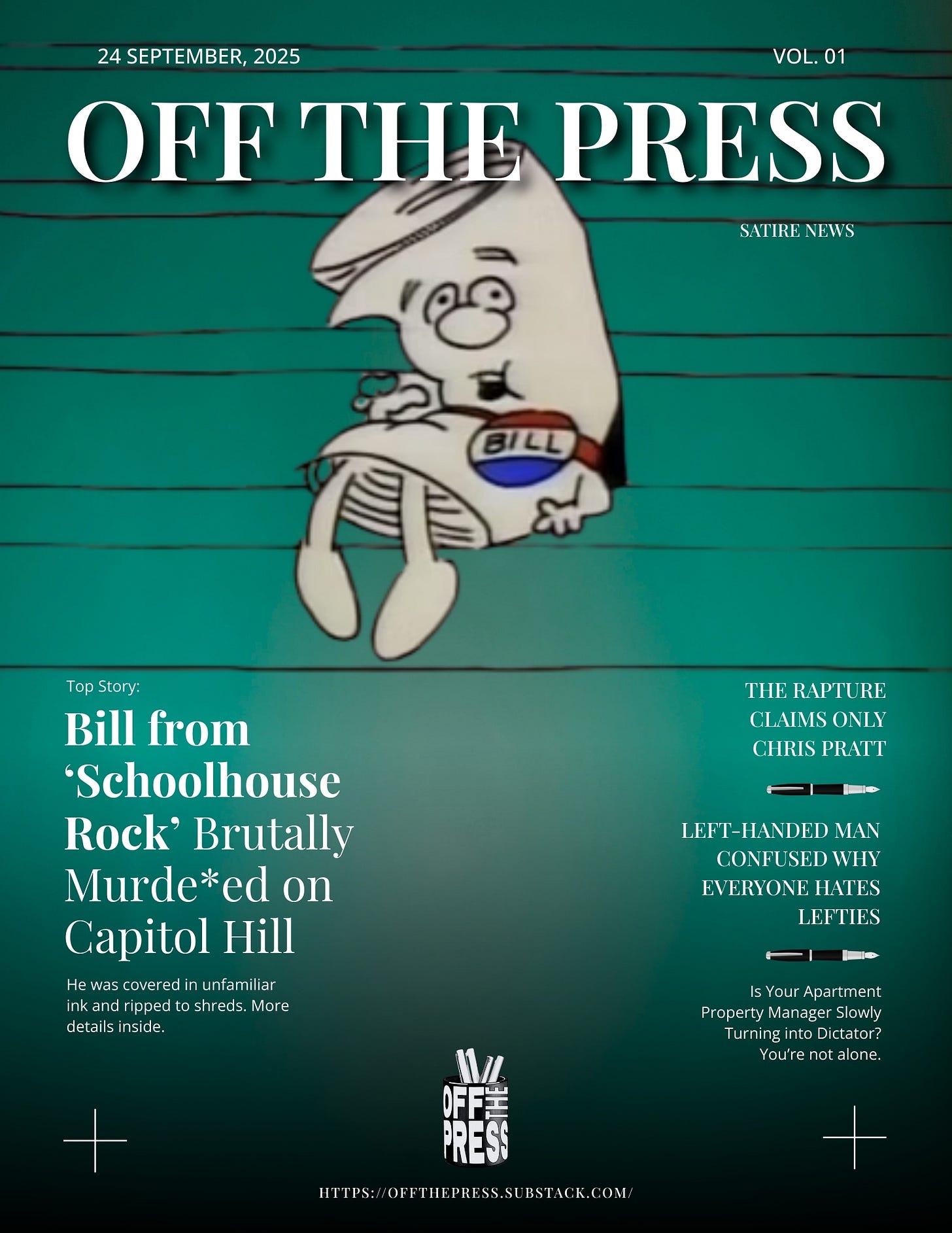 About - Off The Press Satire