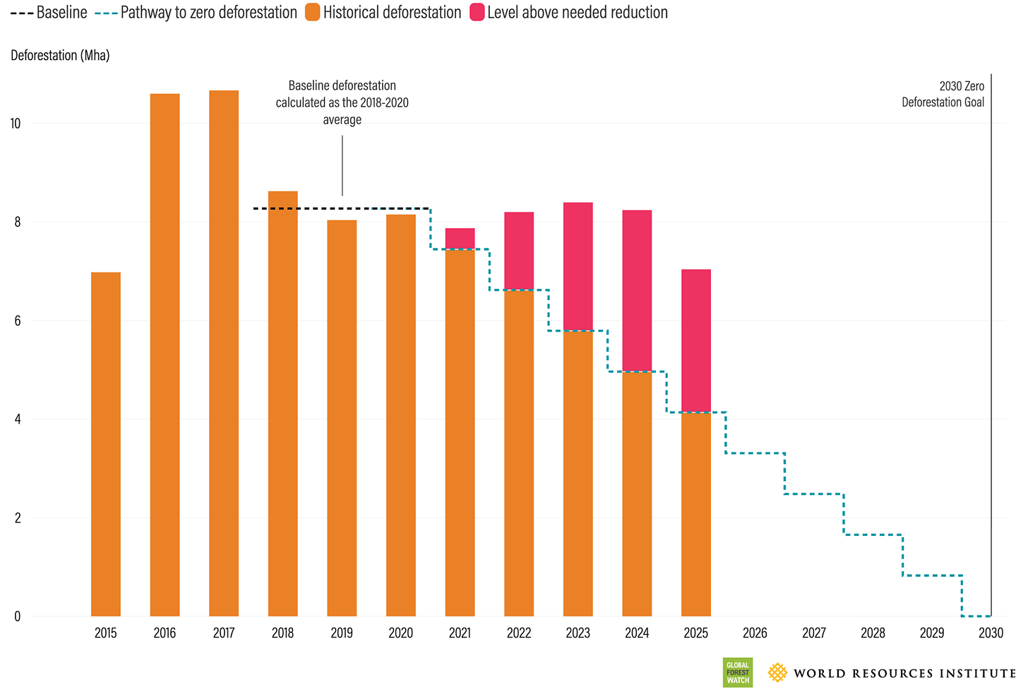 World Rainforest Day: Deforestation must be nearly halved to meet 2030 ...