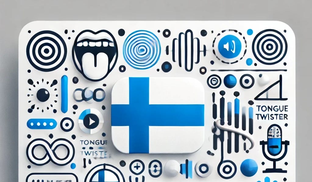Finnish Tongue Twisters for Pronunciation Practice