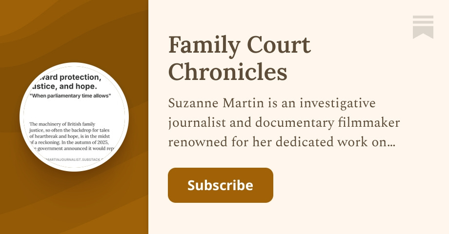 Family Court Chronicles | Suzanne Martin | Substack