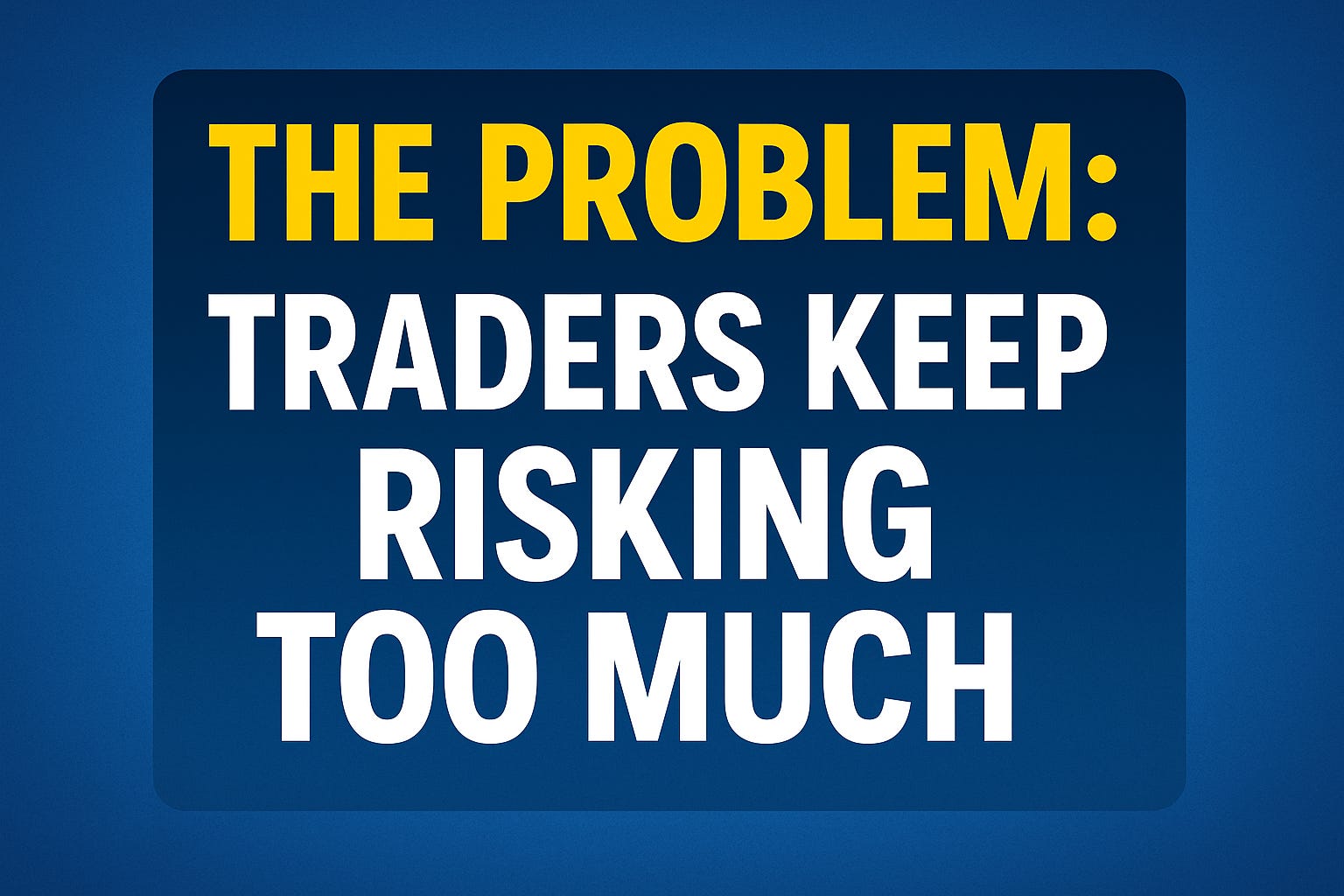 Trading Without a Safety Net Is a Trap — Here’s the Spread Strategy ...