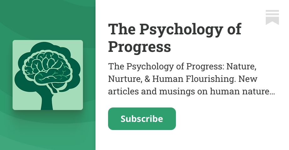 The Psychology of Progress | Adam Omary | Substack