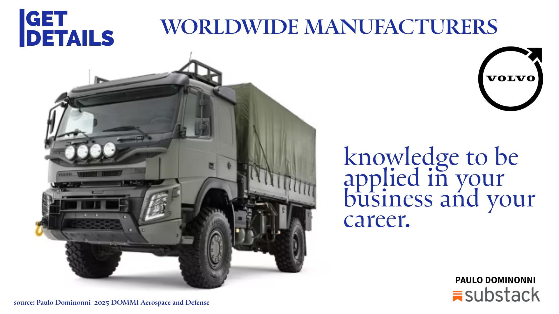 Volvo Defense a Strategic Pillar in Military Defense Solutions in Europe