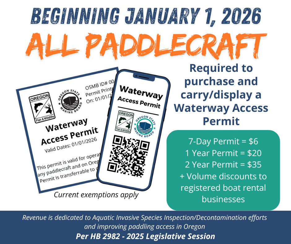 Oregon's New Water Law Requires Permits To Use Kayaks, Paddleboards ...