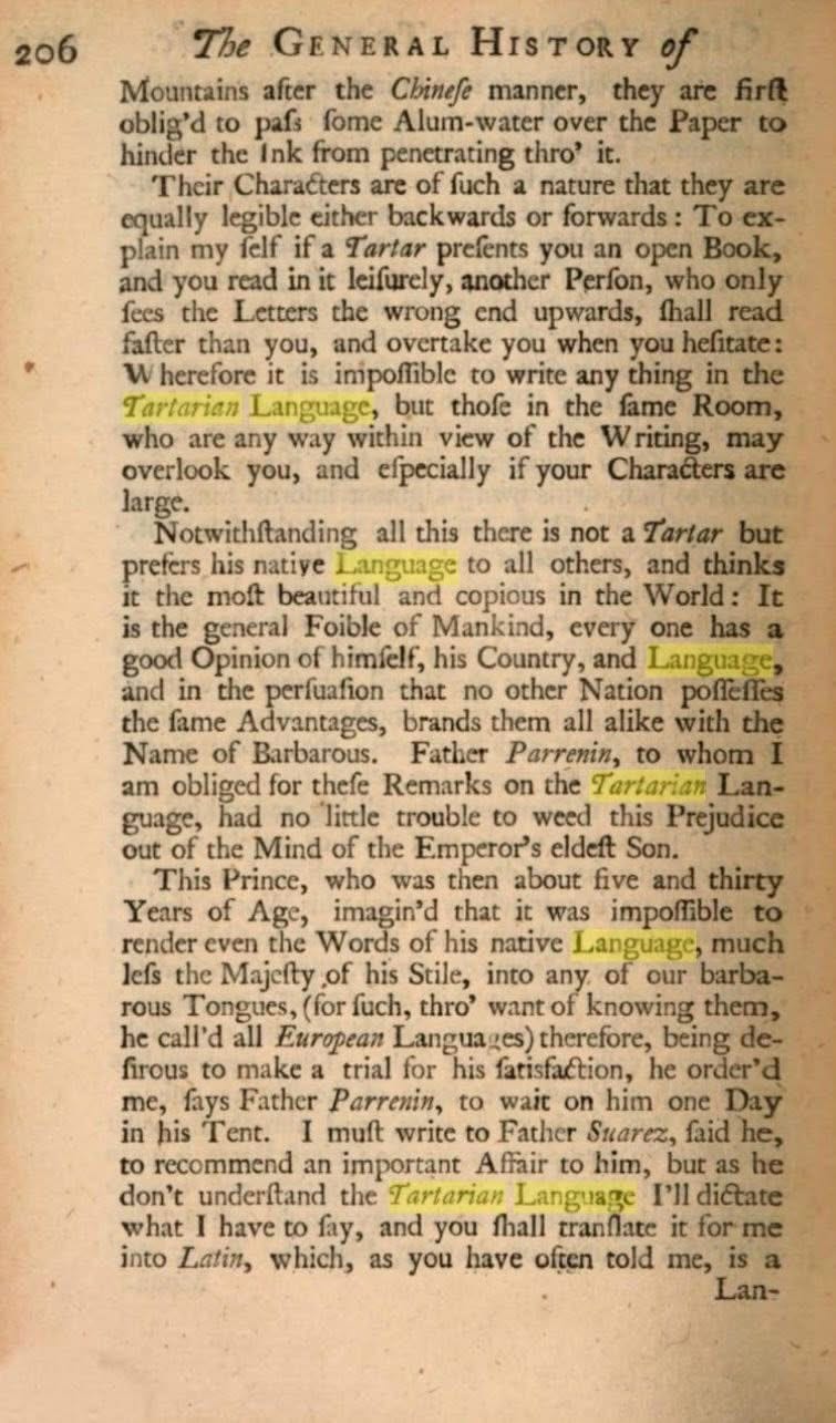 The Tartarian Langauge - by Jordan Nuttall