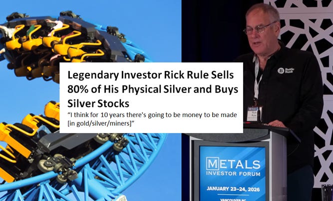 Legendary Investor Rick Rule Sells 80% of His Physical Silver and Buys ...