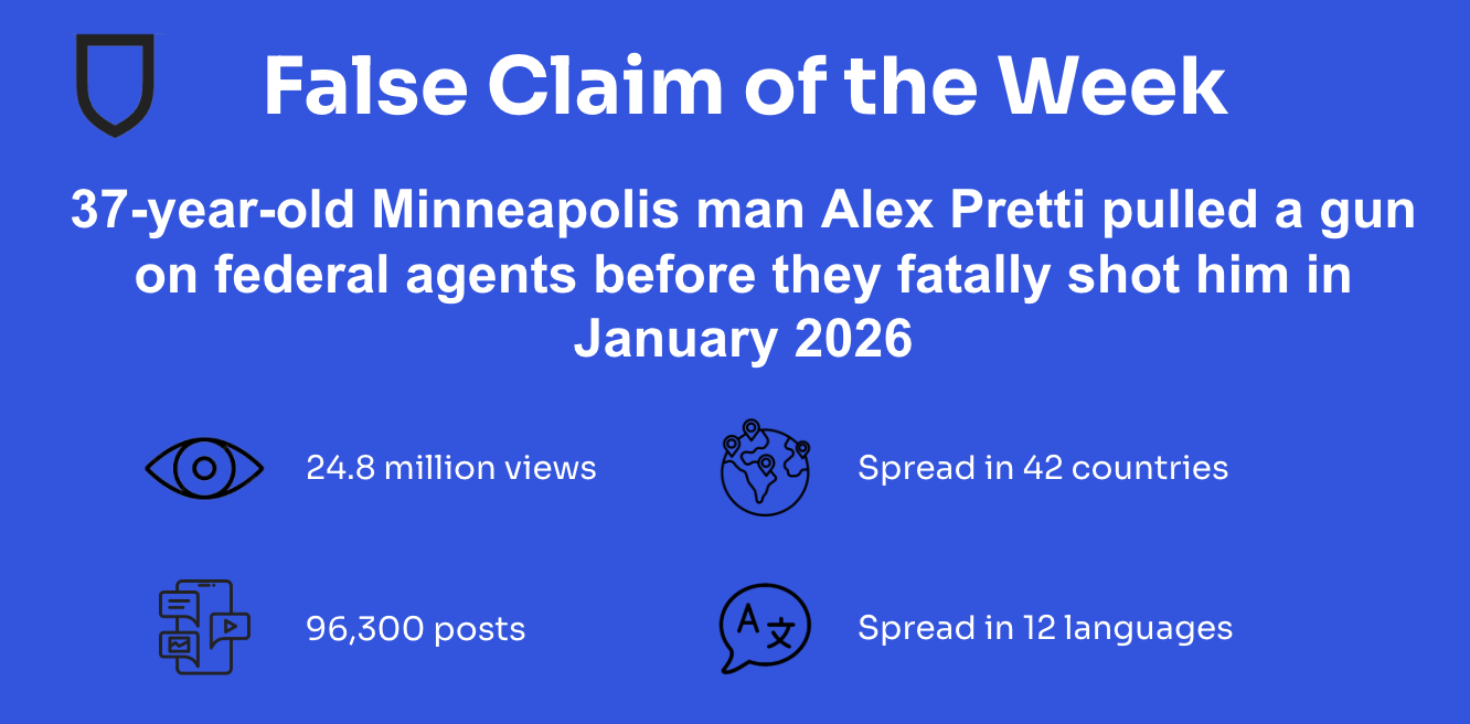 Did Alex Pretti Brandish a Gun? NewsGuard’s False Claim of the Week