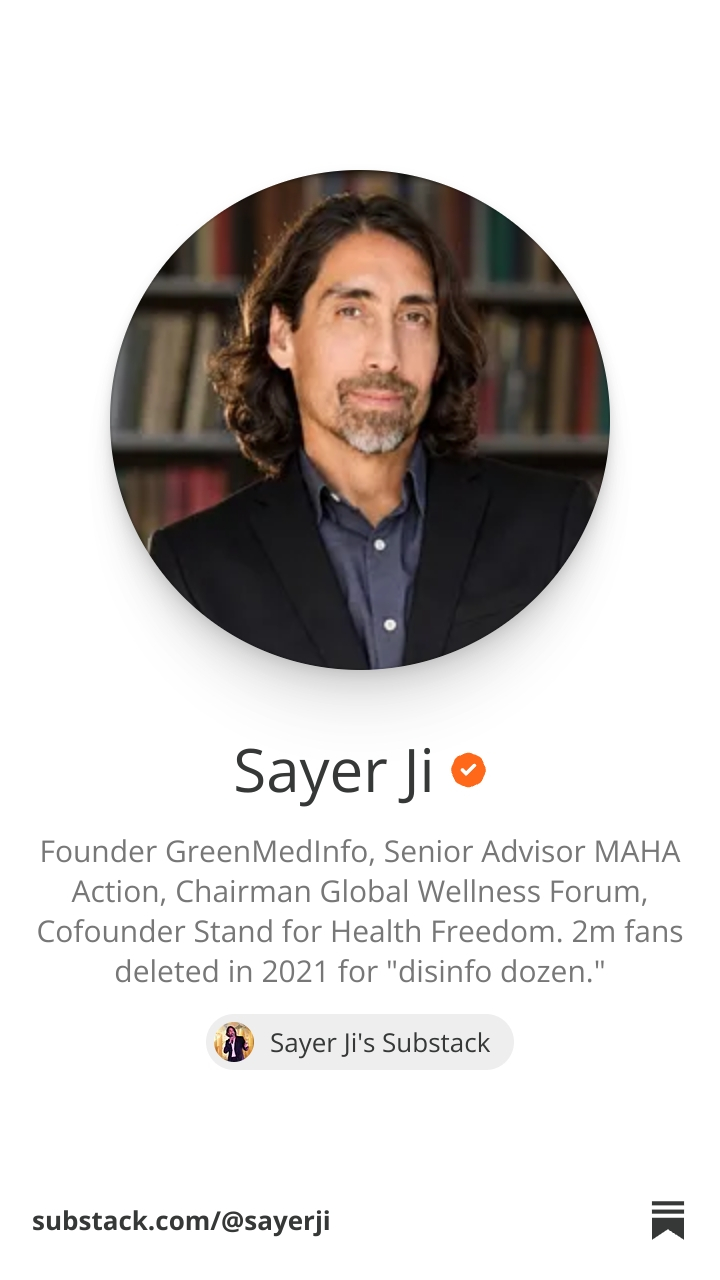 Sayer Ji | Substack