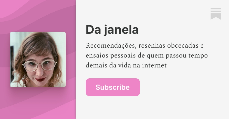 Da janela | Isadora Sinay | Substack