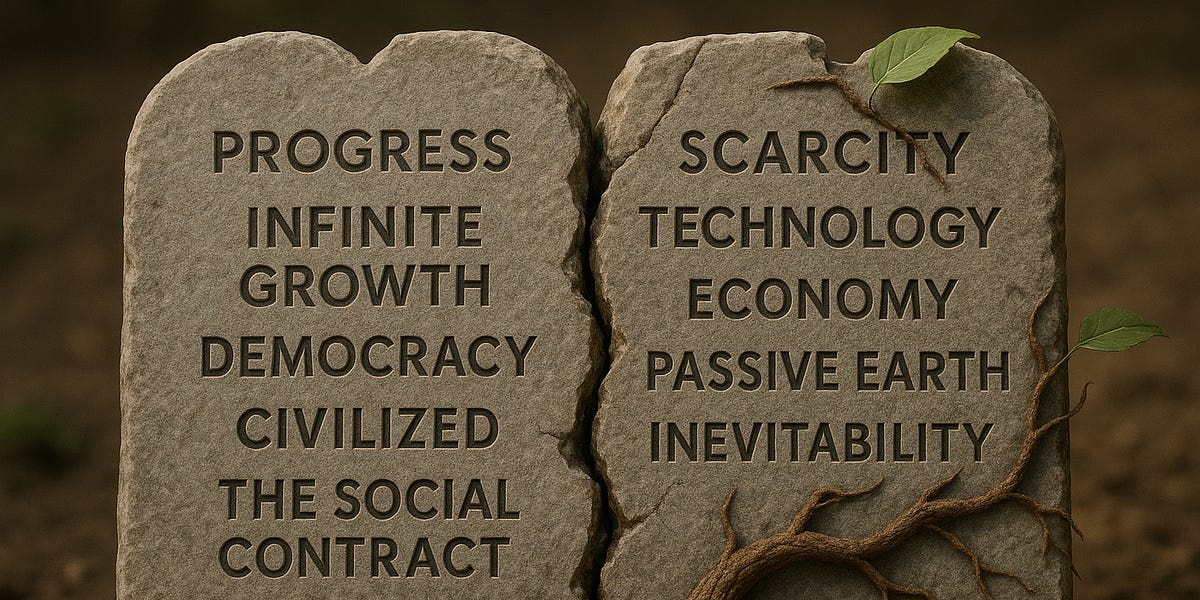 The Ten Myths of Progress - by Justin McAffee