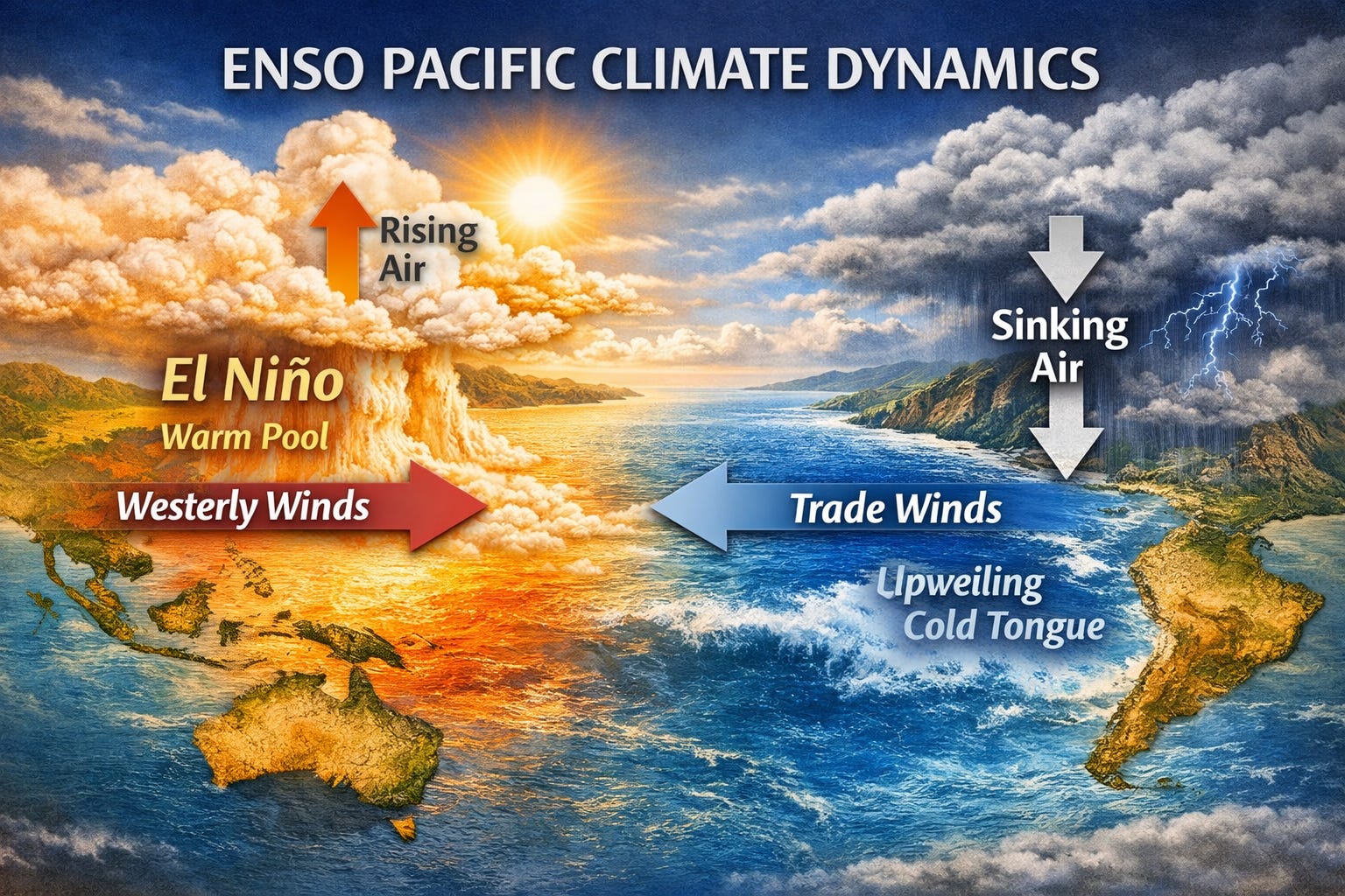 El Niño Does Not Dry the Planet: Global Humidity Rises with Warming Tropics