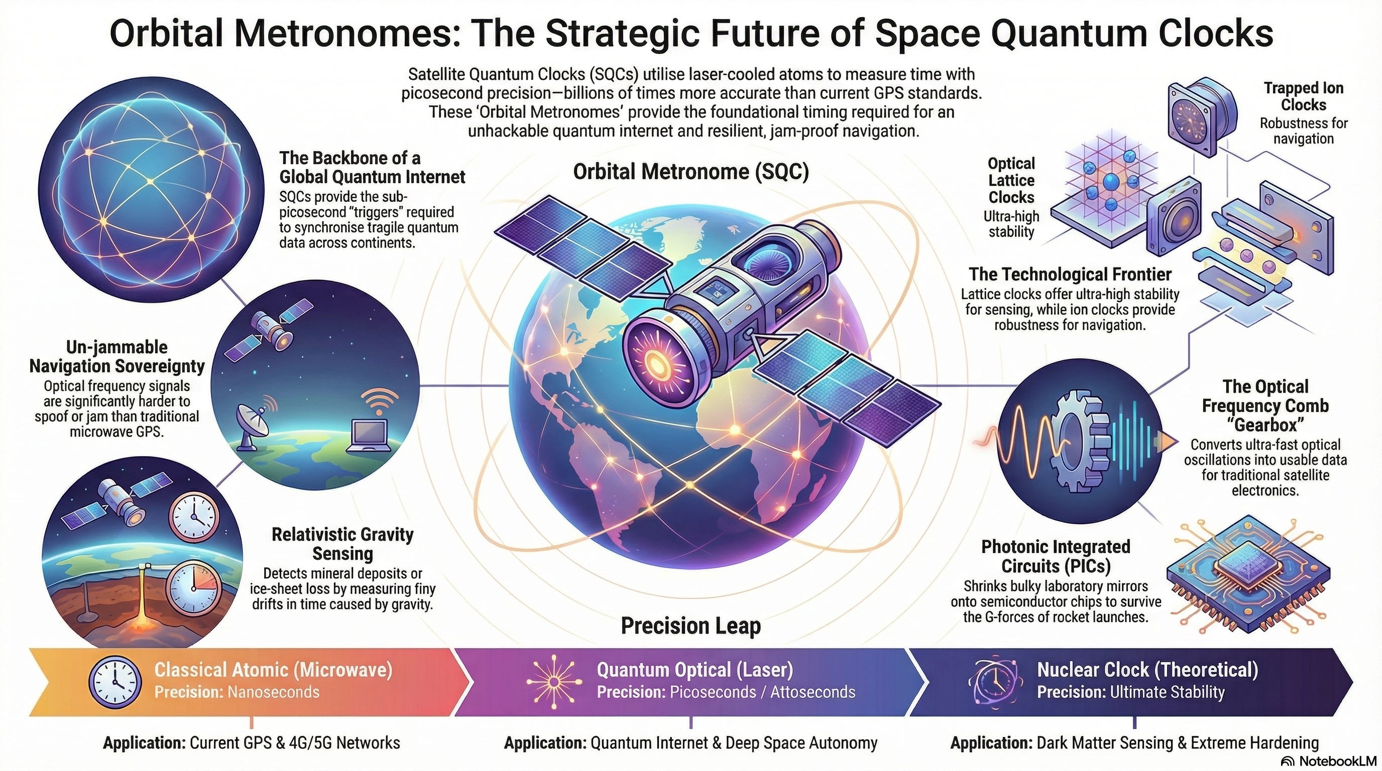 Quantum Clocks in Space [Innovation] - by Mandeep Metharu