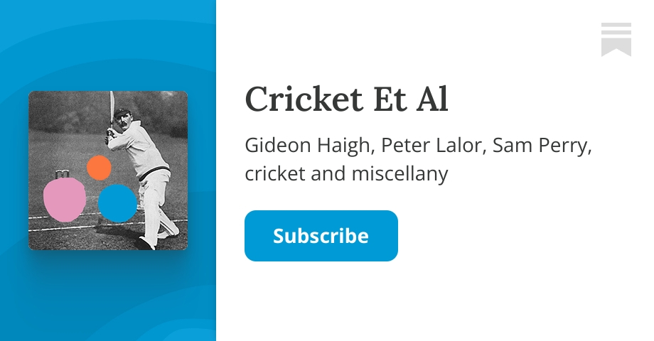 Cricket Et Al | Substack