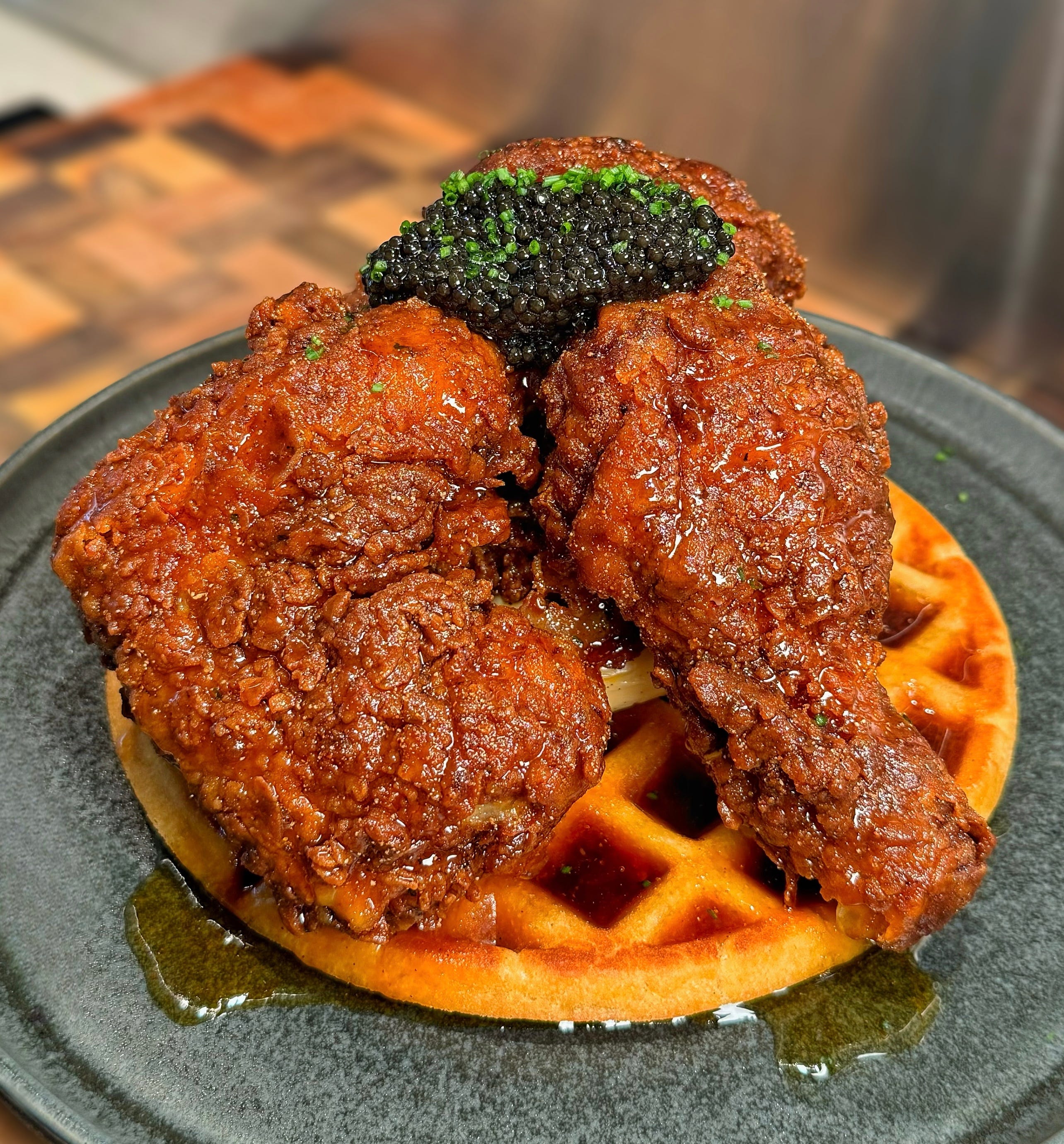 Fried Chicken and Waffles: a recipe - Notorious Foodie