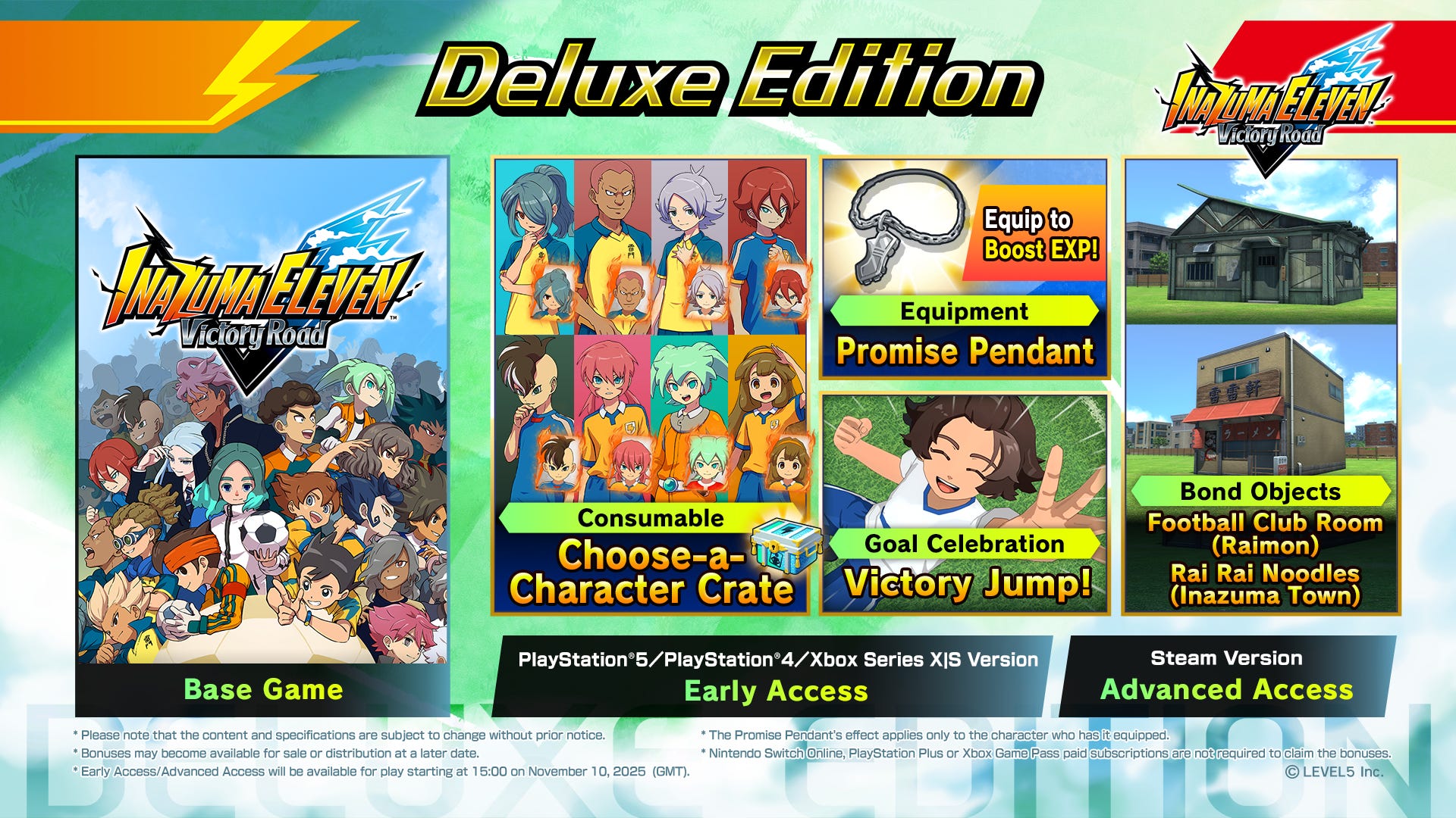 Inazuma Eleven: Victory Road: Early Access disponibile ora!