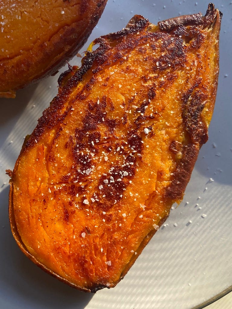 Easiest, best sweet potato - by Ali Slagle