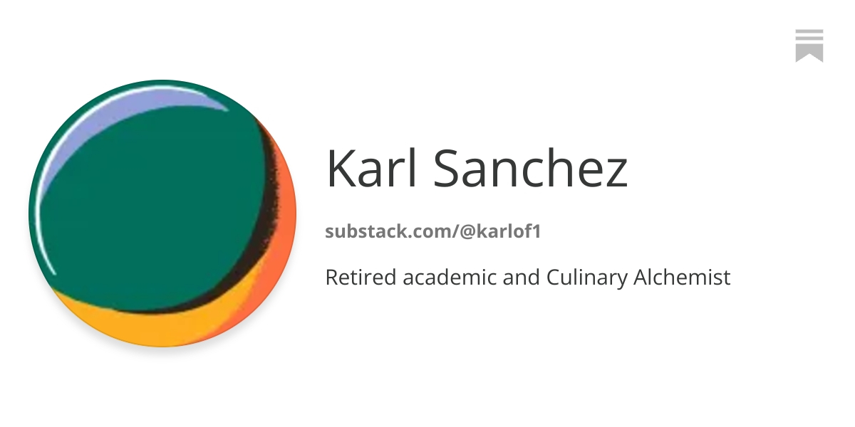 Karl Sanchez | Substack