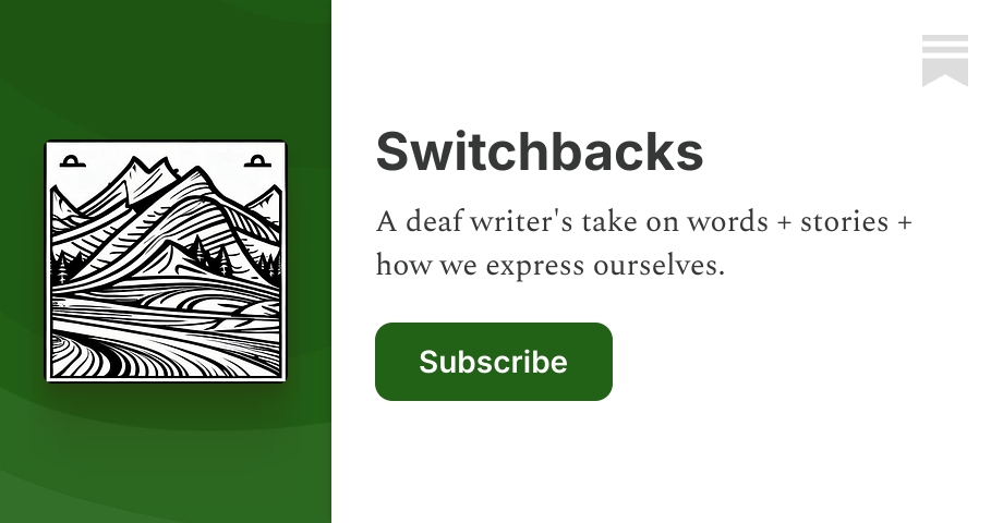 Switchbacks | Rachel Kolb | Substack