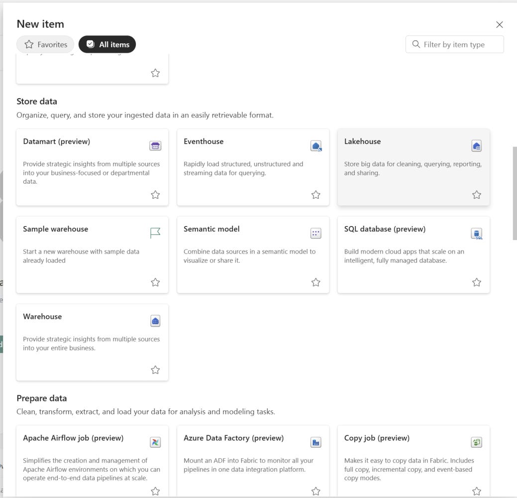 Setting up ingestion with MS Fabric, dltHub, and Lakehouse