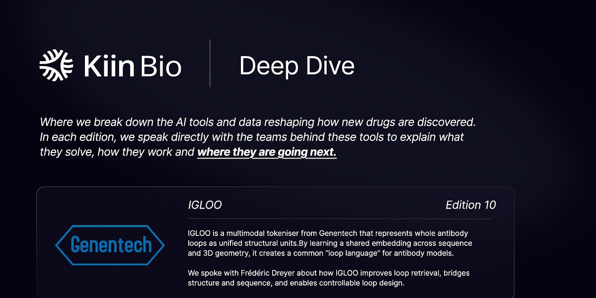 🧫 IGLOO: Tokenising the Language of Antibodies